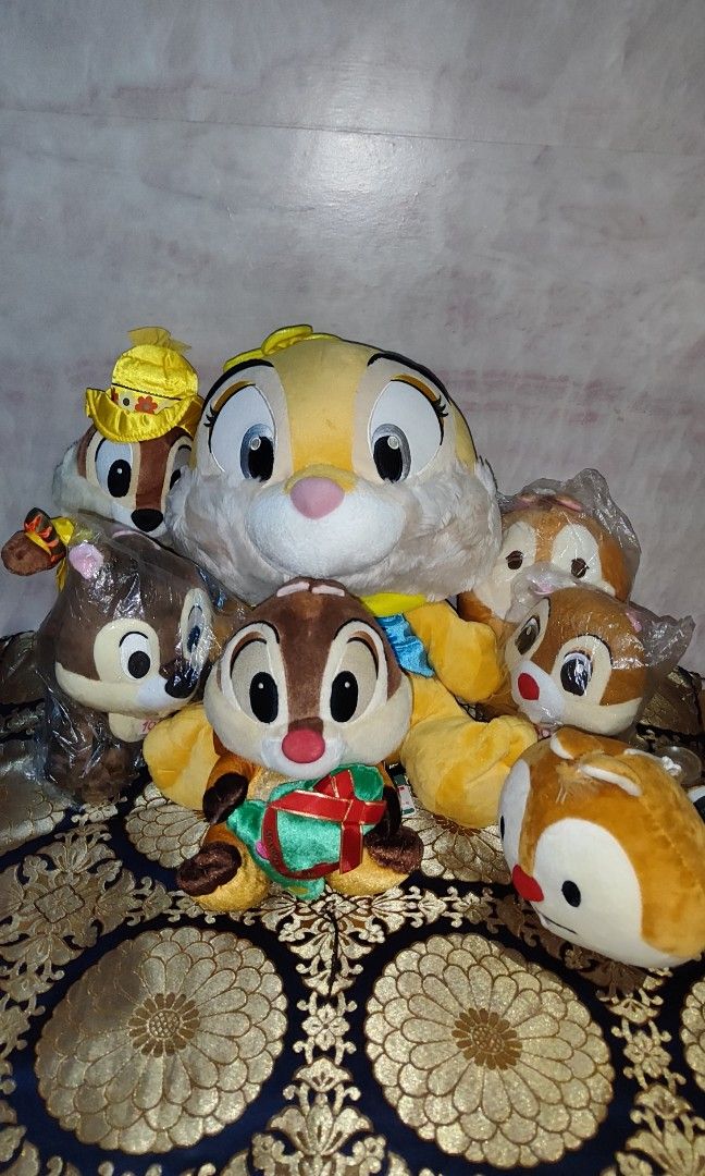 Disney Chip n Dale & Clarice Bundle Plushie Toy, Hobbies & Toys, Toys ...