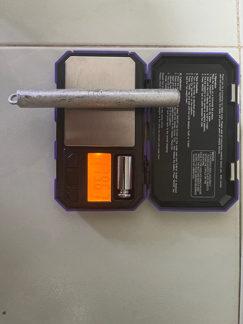 DIY Sinker for deep sea fishing., Sports Equipment, Fishing on Carousell