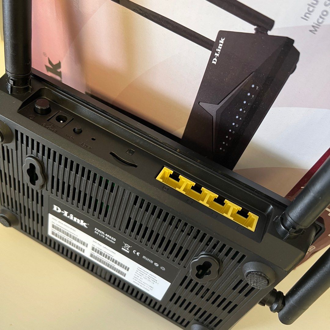 D-Link DWR M920 4G LTE Router, Computers & Tech, Parts & Accessories ...