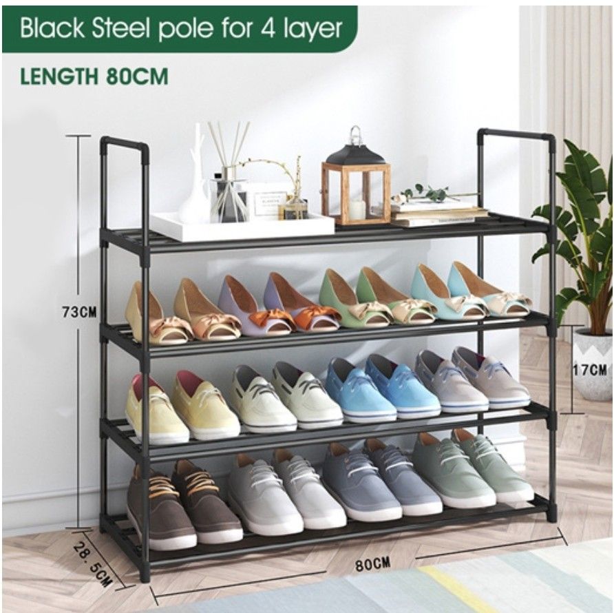 Elegance Simplicity 3/4/5/6Tier Doorway Shoe Rack BTO HDB Choice Shoes ...