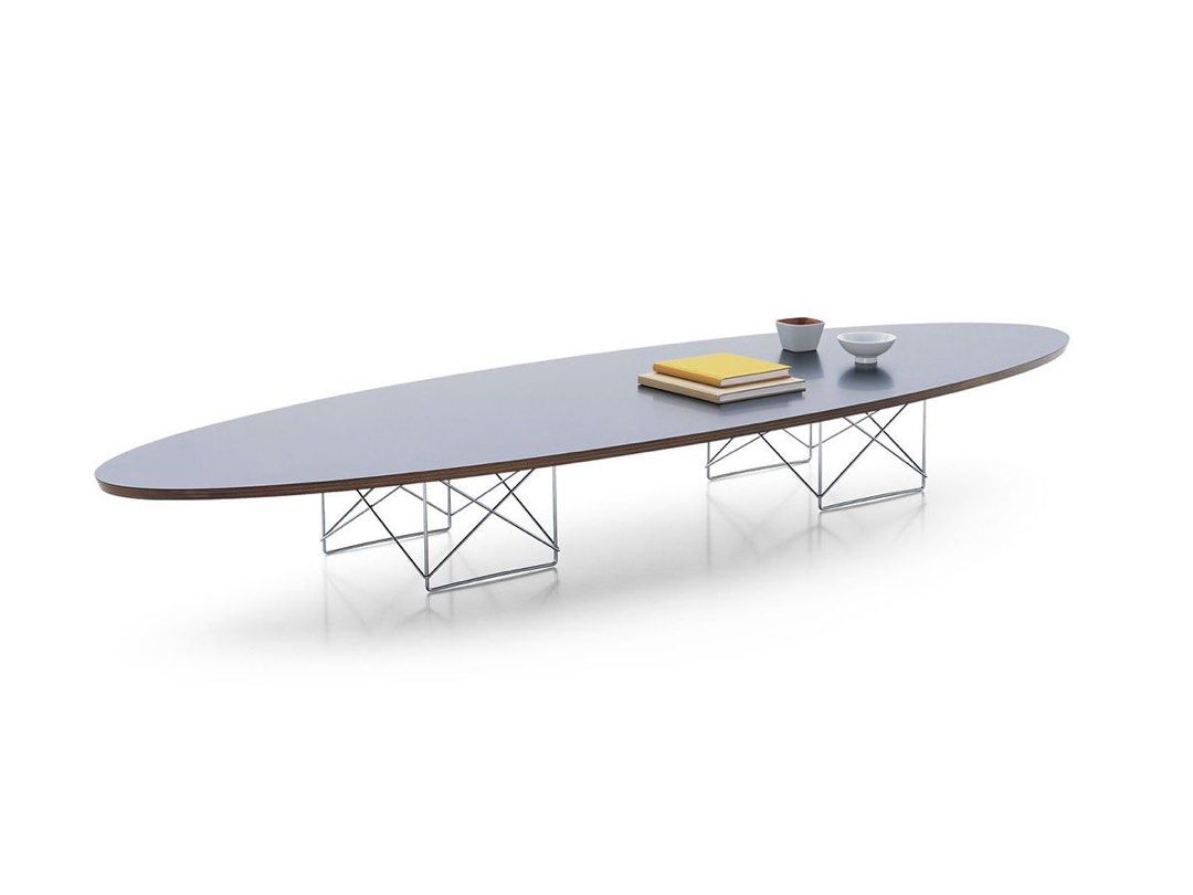 Elliptical Coffee Table aka Surfboard table (Eames replica), Furniture ...