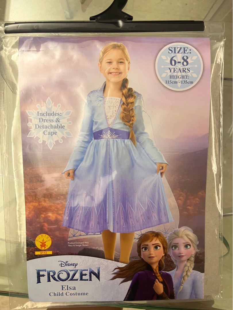 Elsa Costume 6-8years old, Babies & Kids, Babies & Kids Fashion on ...