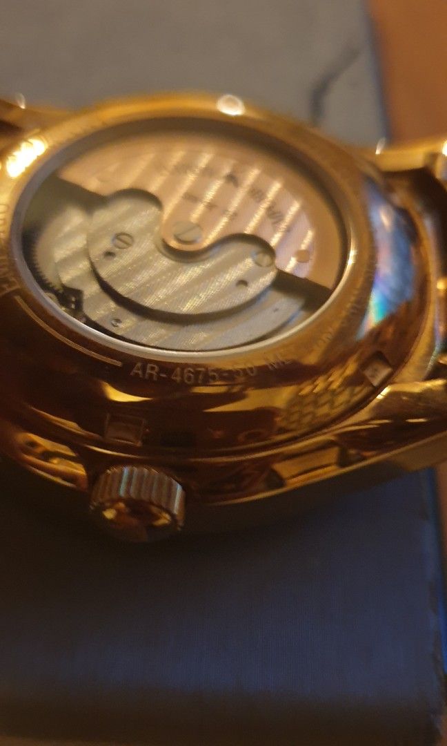 Emporio Armani Meccanico Automatic Chronograph Watch - AR4675, Men's ...