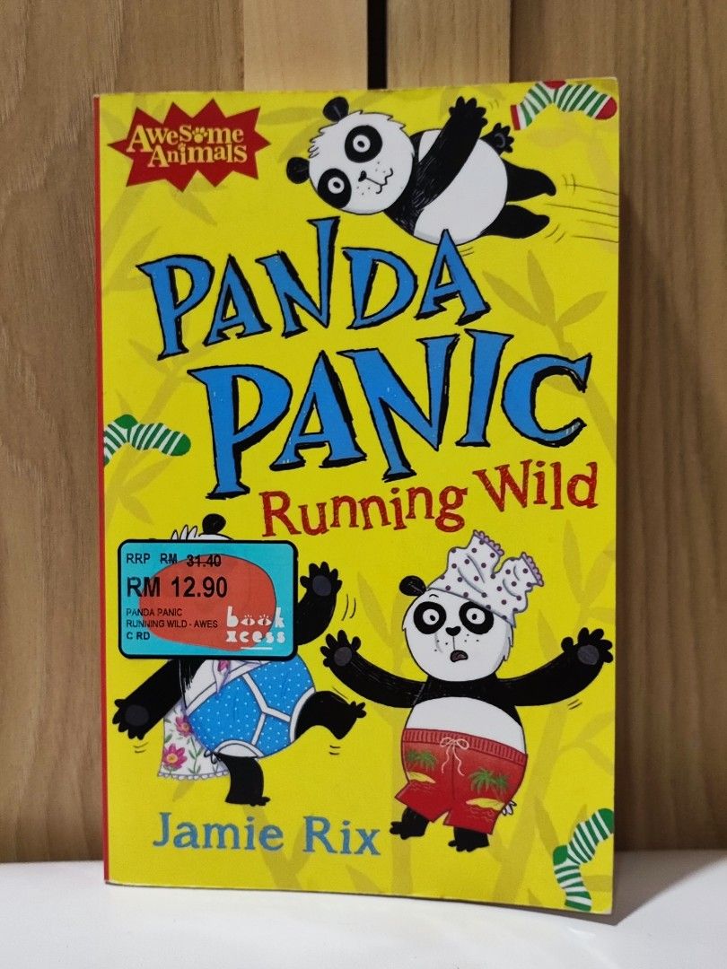(ENG) Panda Panic : Running Wild, Hobbies & Toys, Books & Magazines, Children's Books on Carousell