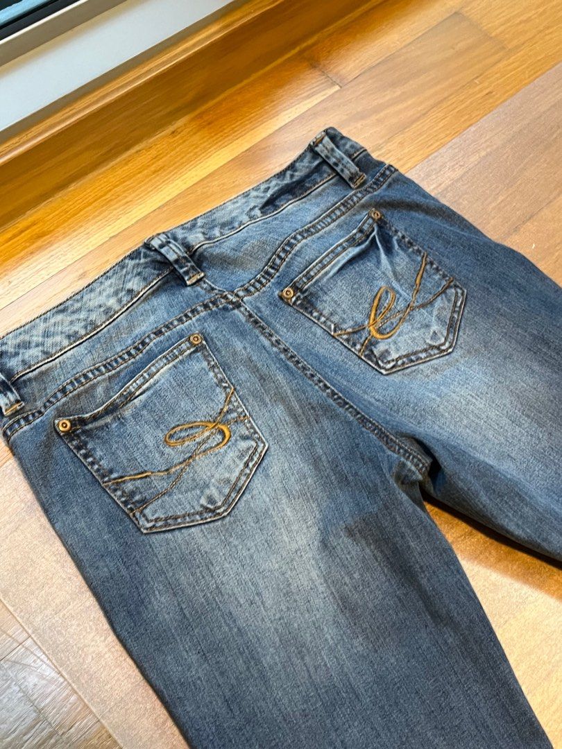 Esprit edc straight fit bootcut jeans, Women's Fashion, Bottoms, Jeans ...