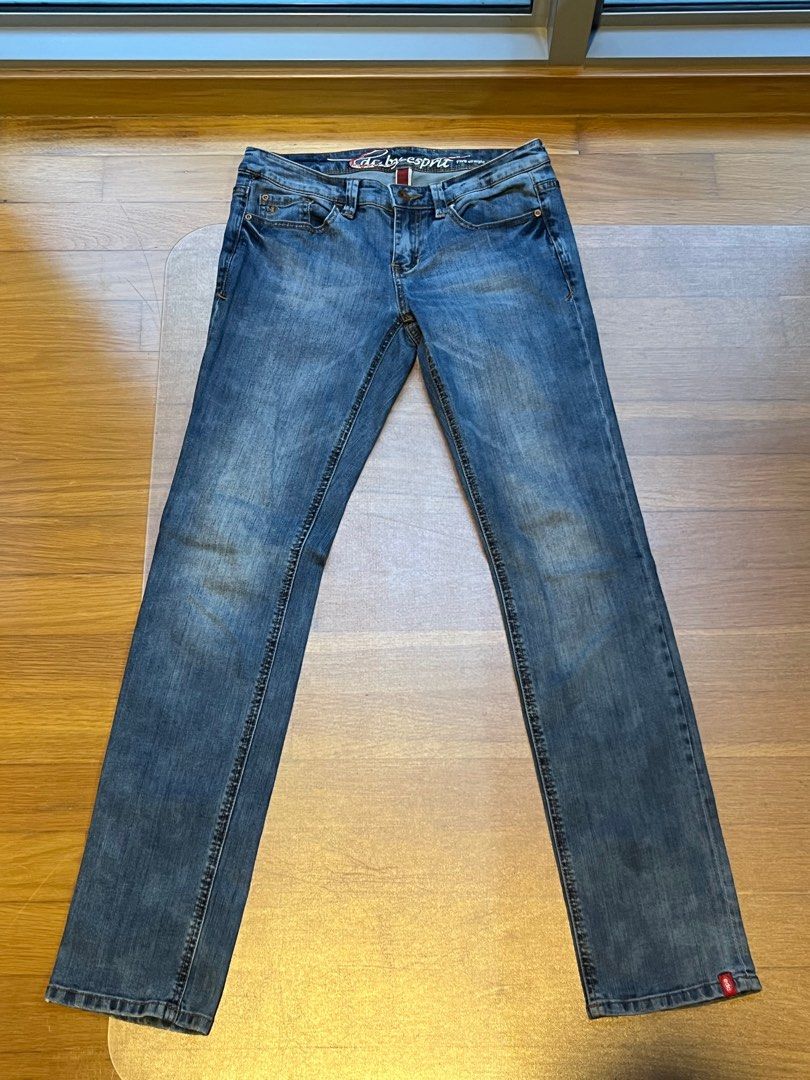 Esprit edc straight fit bootcut jeans, Women's Fashion, Bottoms, Jeans ...
