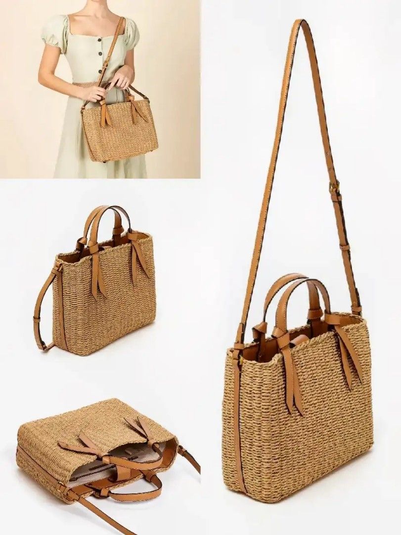 Etienne Aigner- Luca Boxy Satchel, Women's Fashion, Bags & Wallets ...