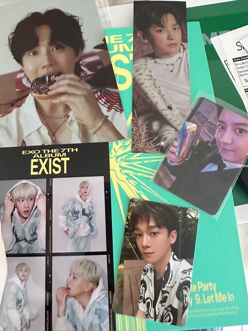 EXO Exist album Photobook O version, Hobbies & Toys, Music & Media, CDs ...