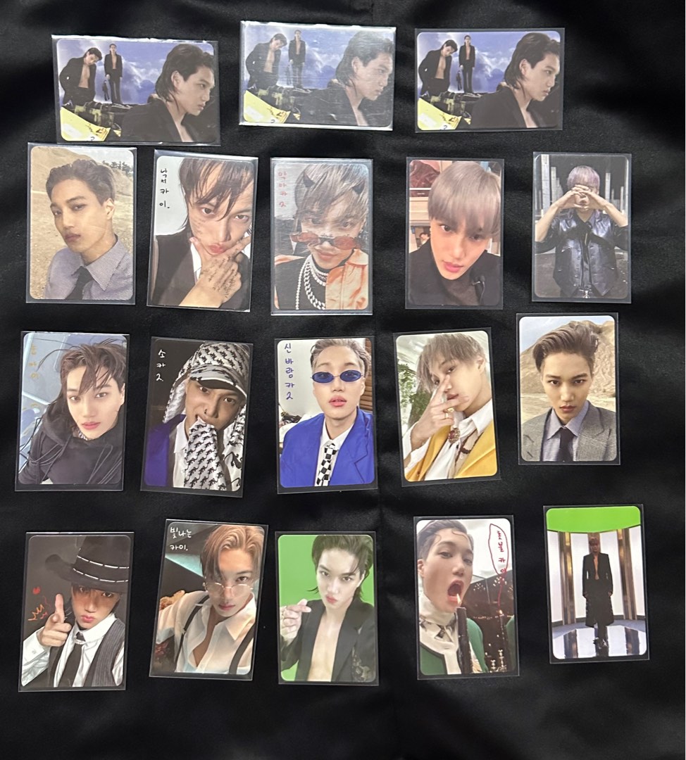 EXO Photocards, Hobbies & Toys, Memorabilia & Collectibles, K-Wave on ...