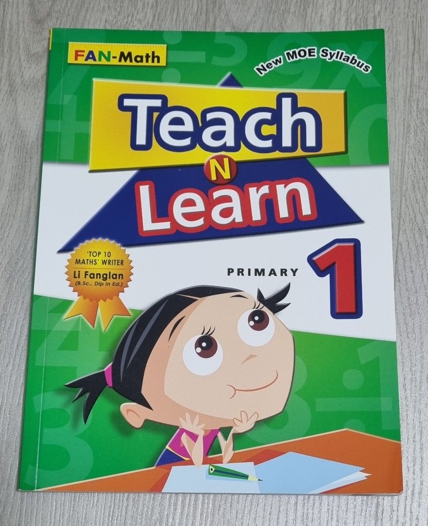 FAN Math Teach N Learn Primary 1, Hobbies & Toys, Books & Magazines, Assessment Books on Carousell