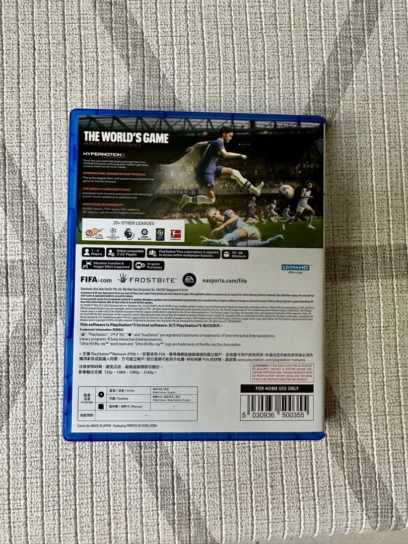 FIFA 23 (PS5) (Disc), Video Gaming, Video Games, PlayStation on Carousell