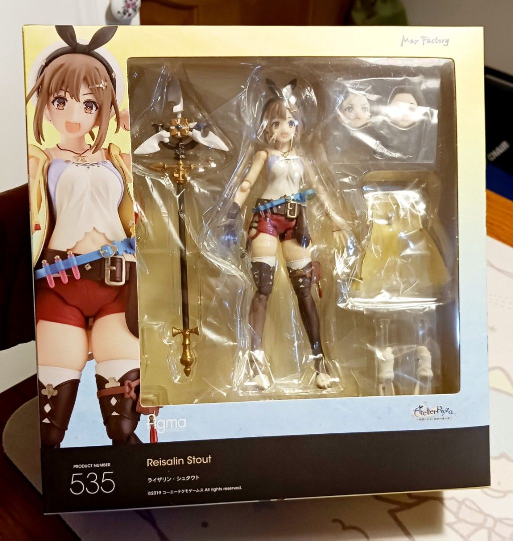 Figma 535 萊莎 Reisalin Stout 萊莎的鍊金工房 常闇女王與秘密藏身處 atelier ryza ever darkness & the secret hideout ...