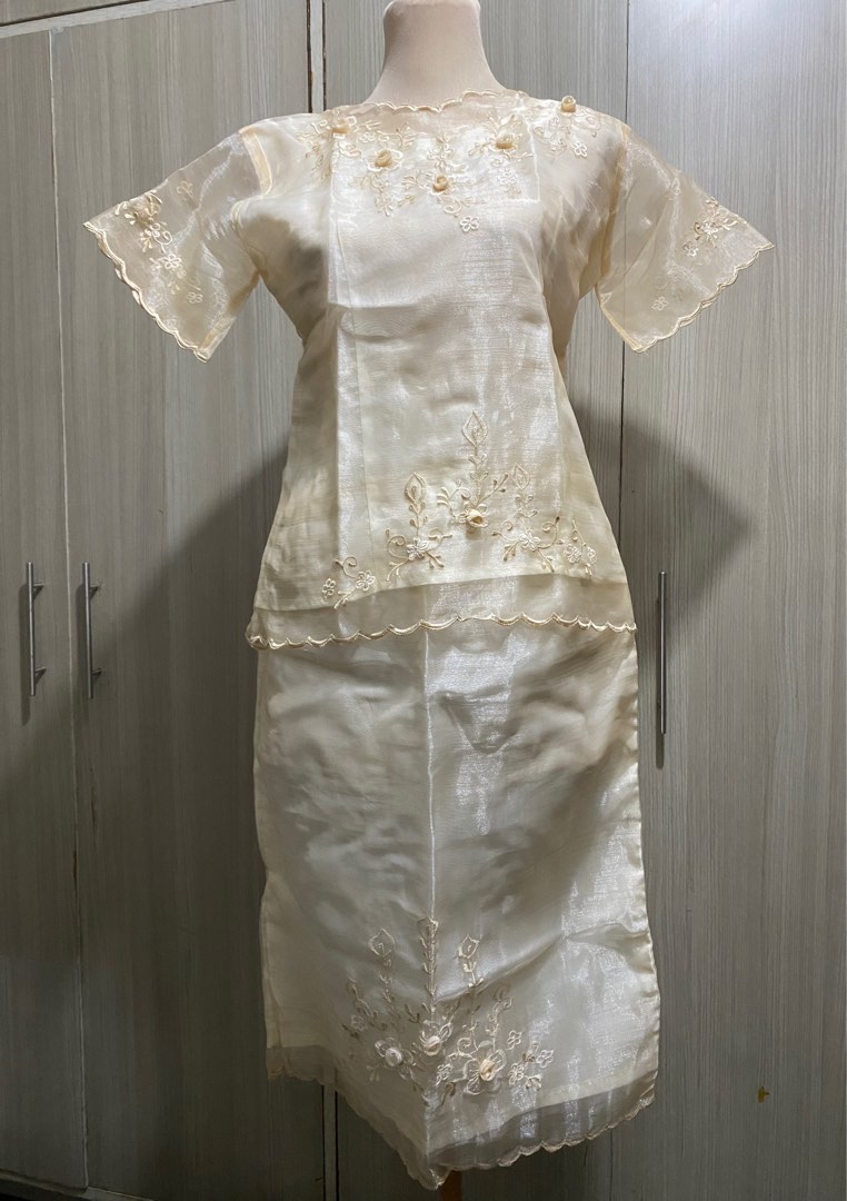 Filipiniana Set, Women's Fashion, Dresses & Sets, Traditional & Ethnic ...