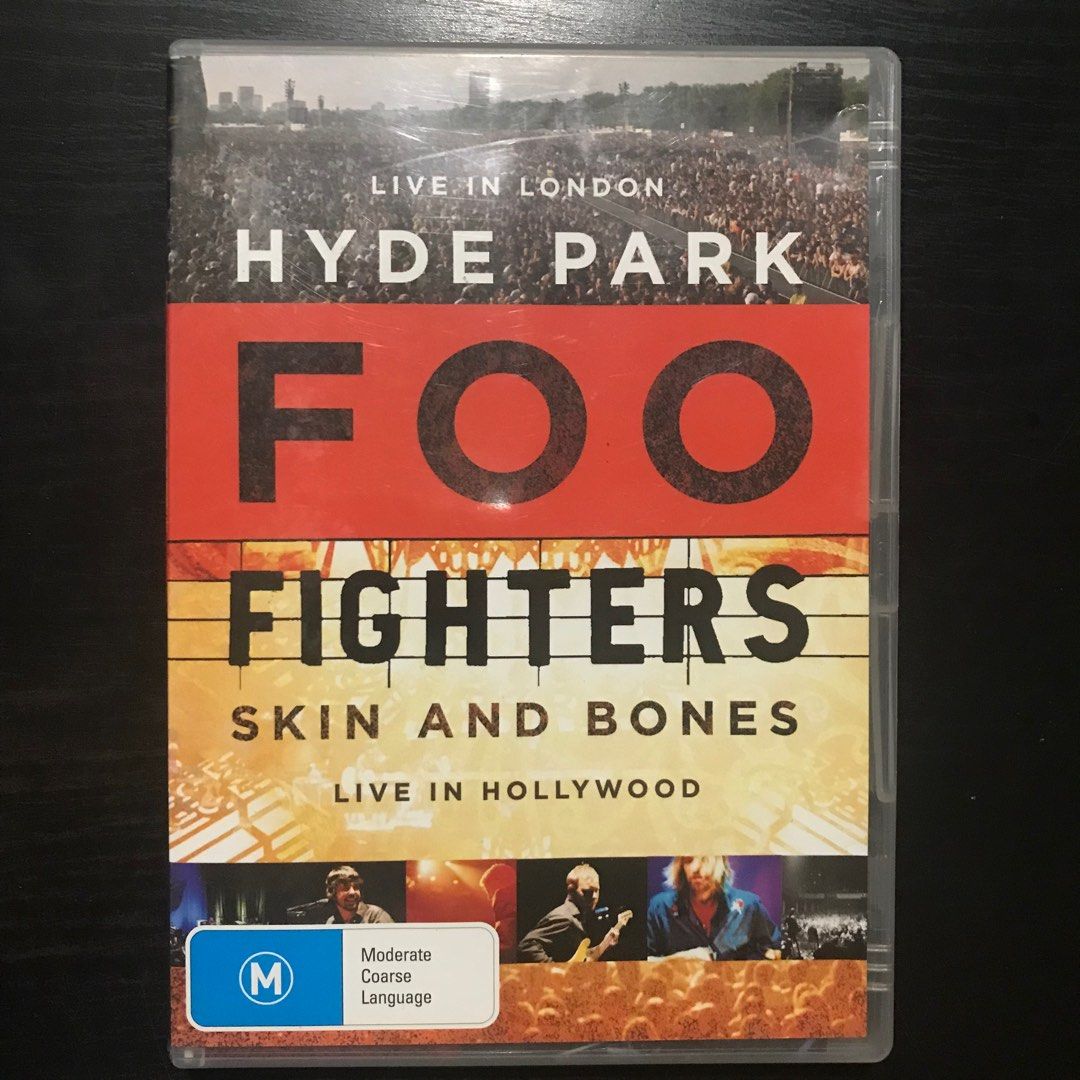 Foo Fighters Double Disc DVD (Box Aus), Hobbies & Toys, Music & Media ...