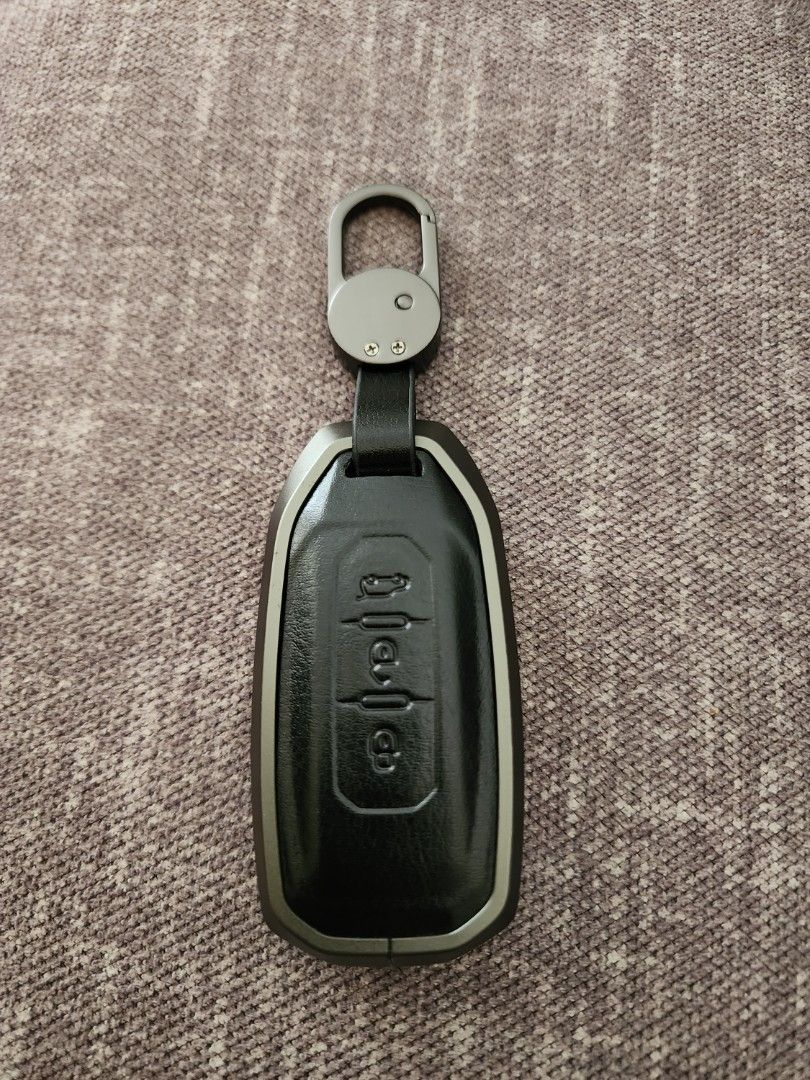 Ford Territory leather key cover and holder on Carousell