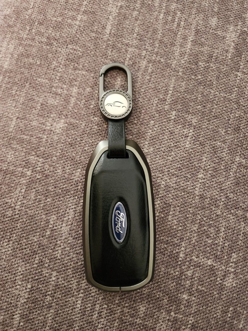 Ford Territory leather key cover and holder on Carousell