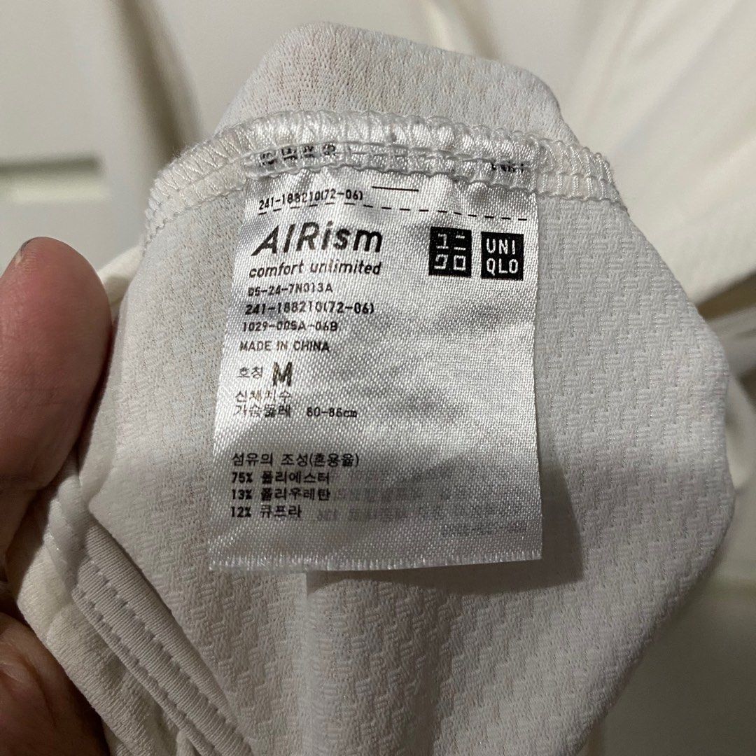 FREEONG - Uniqlo Airism M Arism Airsm UV Jacket Jaket Telur Viral Hoodie Running Busui Hijab ...