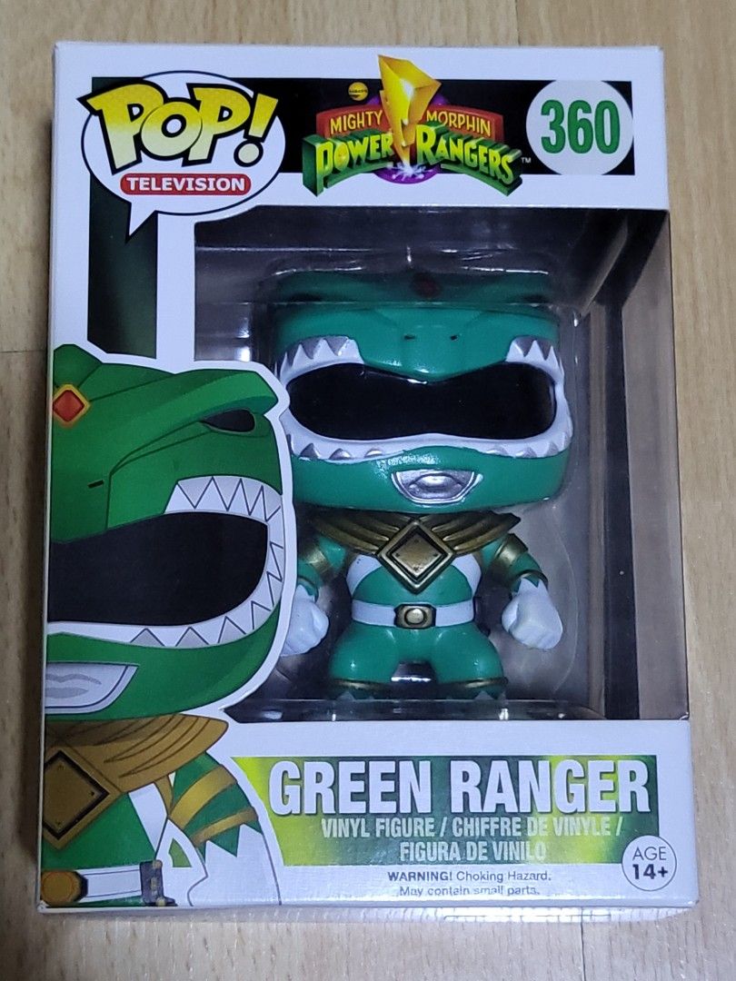 Funko Pop Green Ranger, Hobbies & Toys, Toys & Games on Carousell