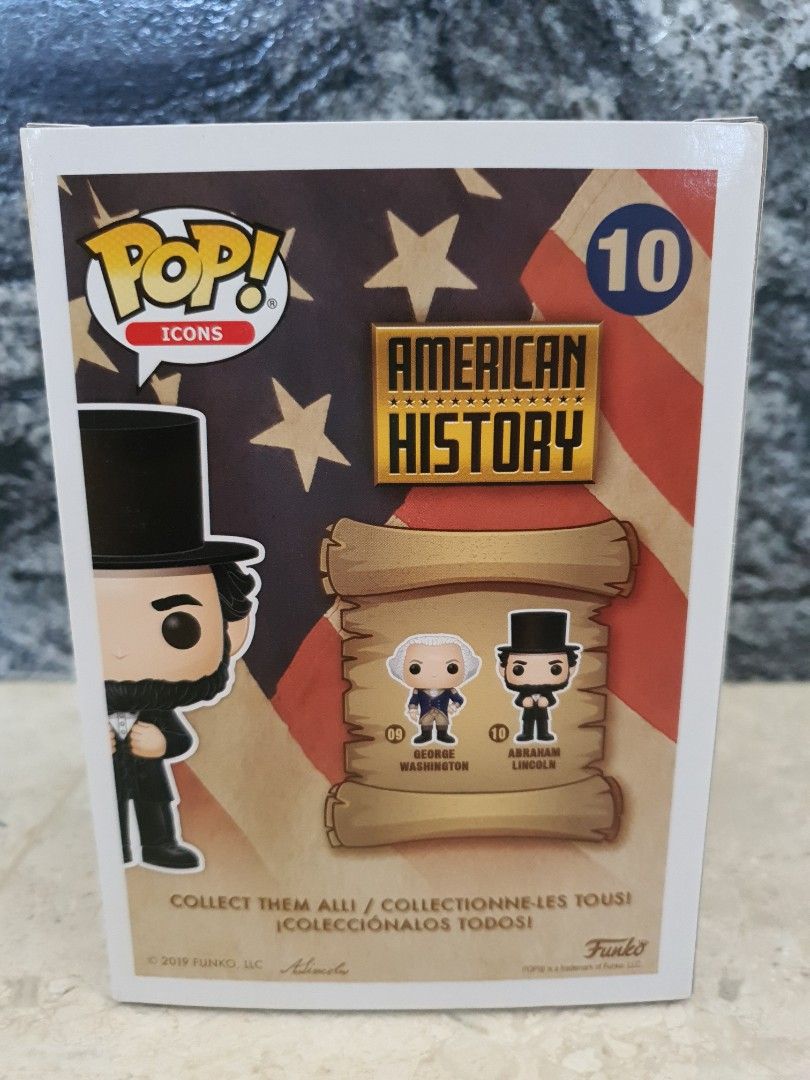 Funko Pop Abraham Lincoln, Hobbies & Toys, Toys & Games on Carousell