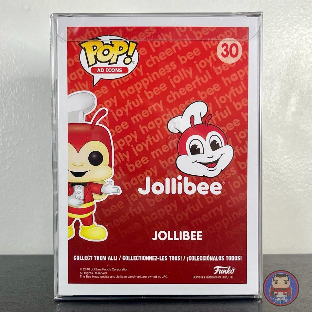Funko Pop Ad Icons - Jollibee (with 40th Anniversary Sticker) on Carousell