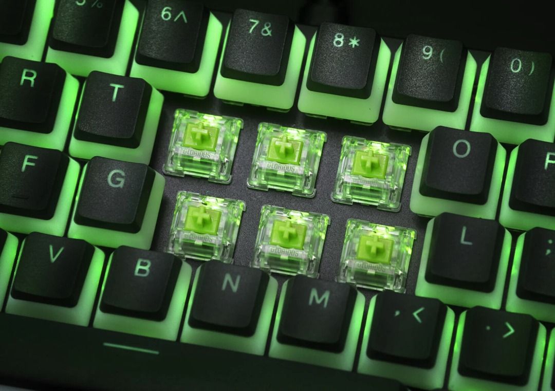 Glorious Raptor - Clicky Mechanical Switches (55g Actuation Force ...