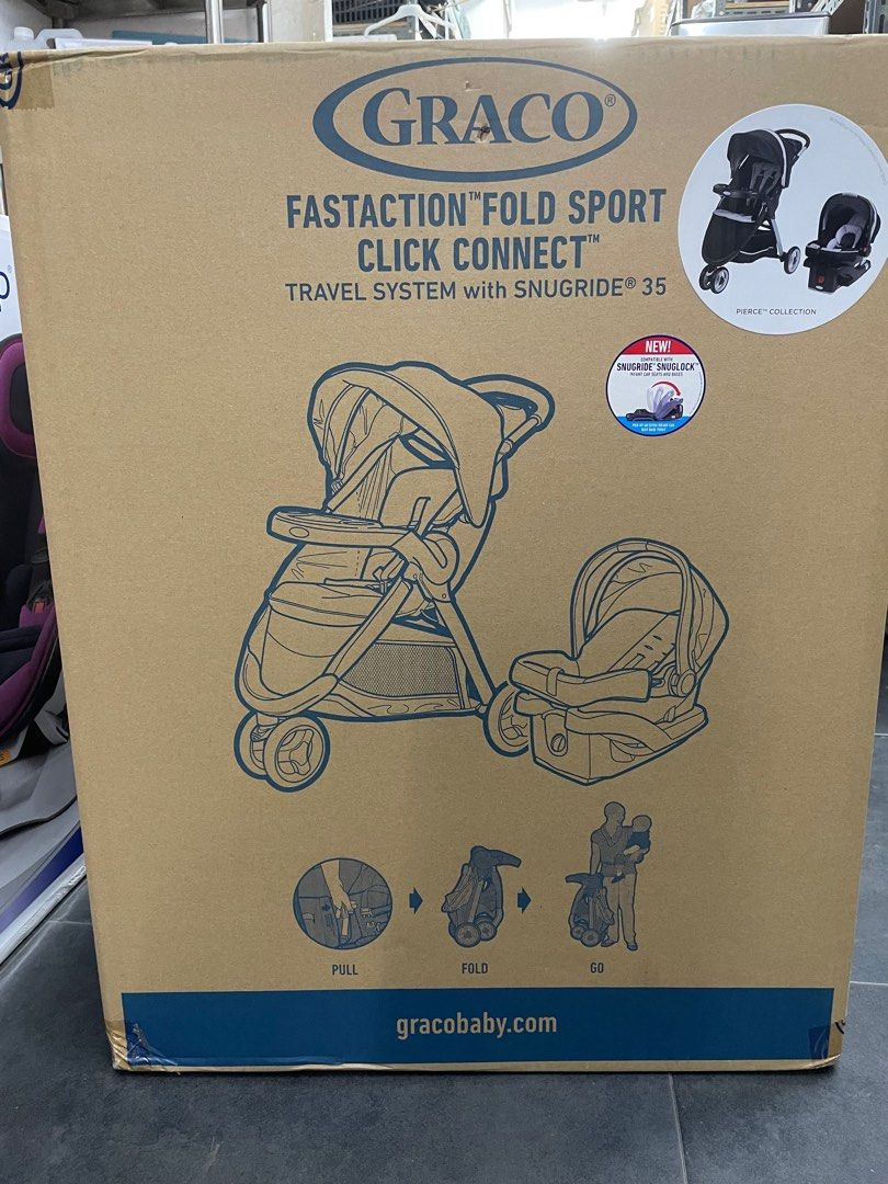 Graco FastAction Fold Sport Baby Stroller, Babies & Kids, Going Out ...
