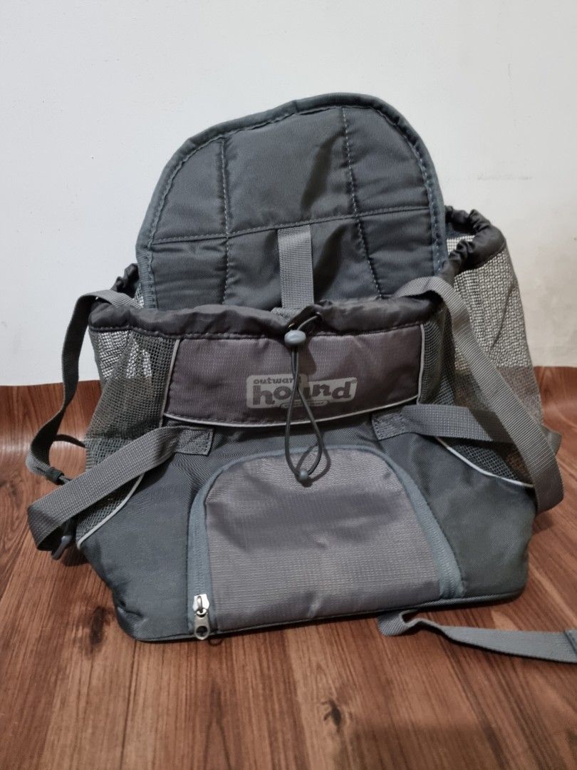 Gray Pet Dog Backpack Outward Hound on Carousell