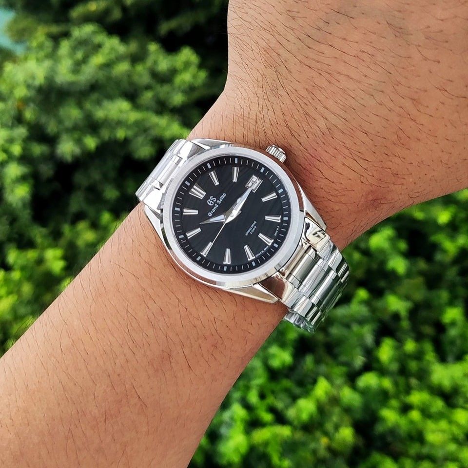 GS Lake Suwa Black Dial Mod on Carousell