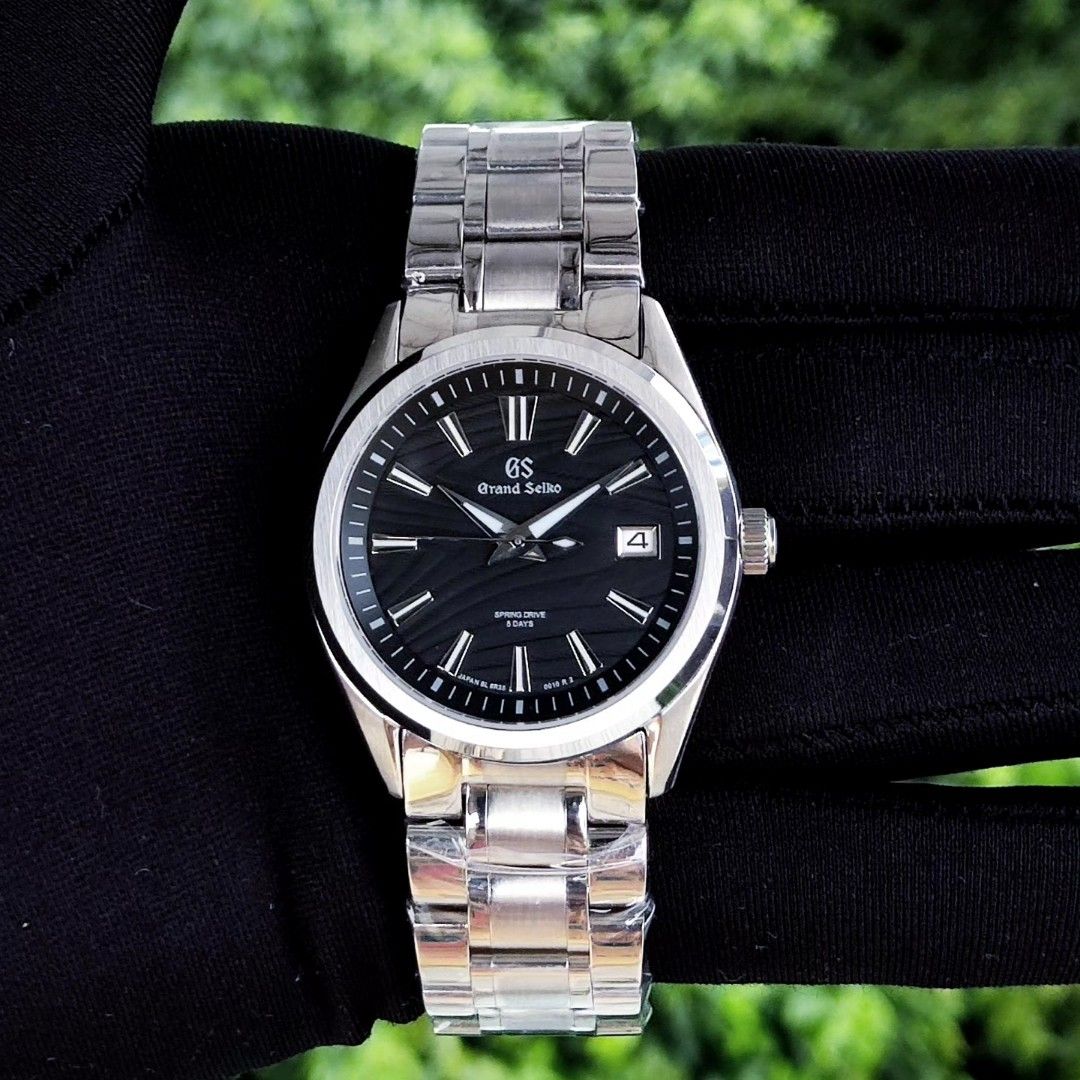 GS Lake Suwa Black Dial Mod on Carousell