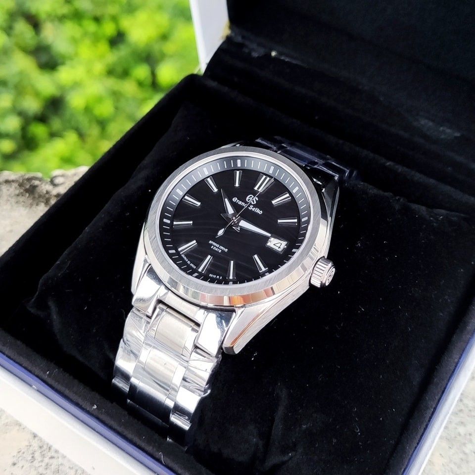 GS Lake Suwa Black Dial Mod on Carousell