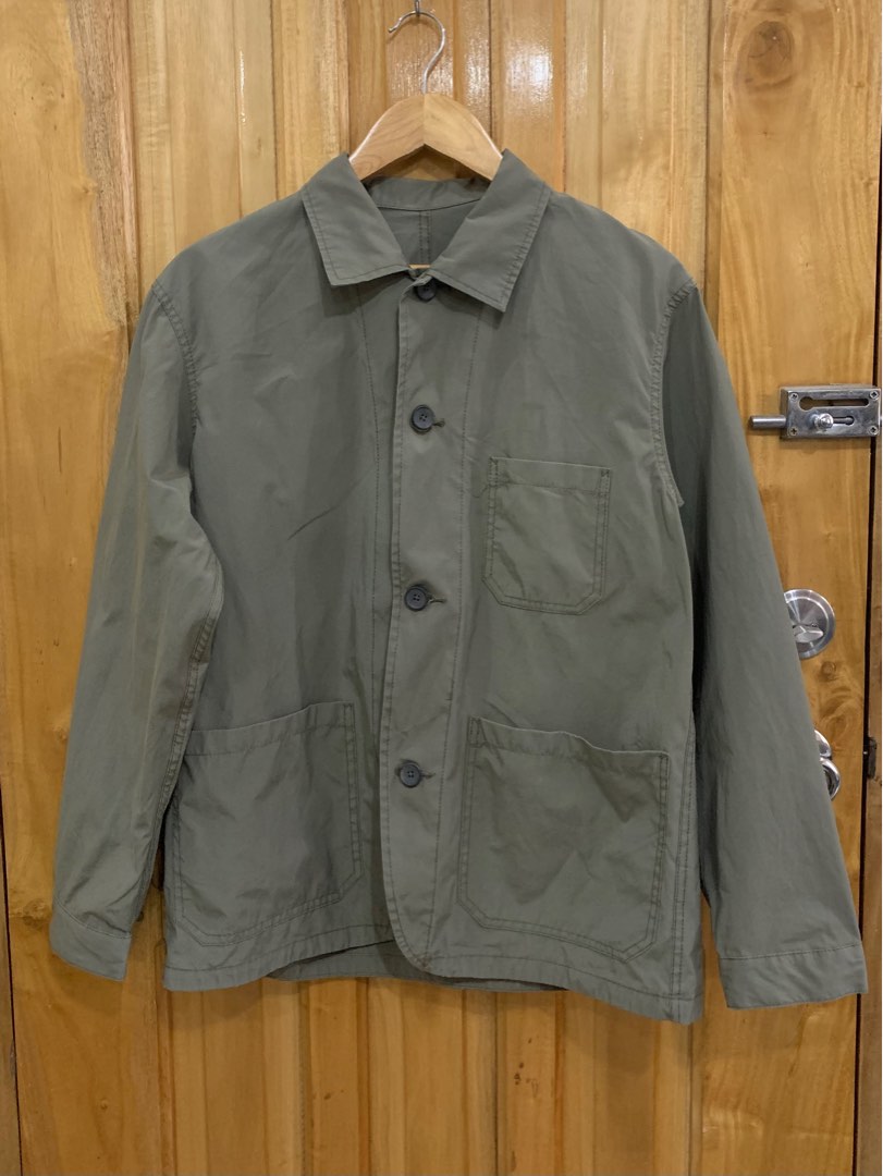 GU work jacket, Men's Fashion, Coats, Jackets and Outerwear on Carousell