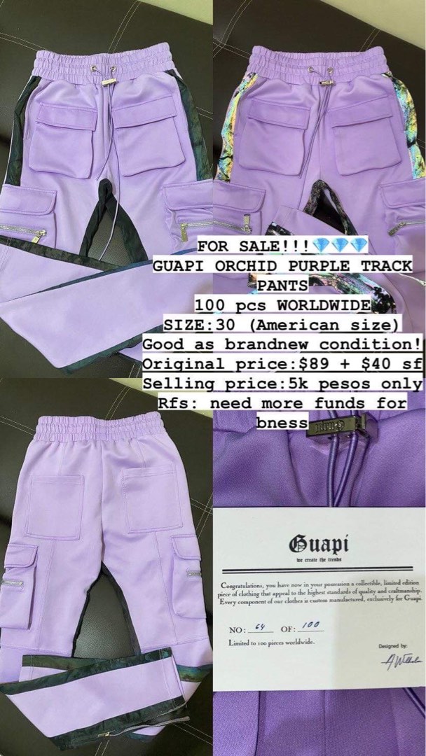 Guapi limited edition pants 30 on Carousell