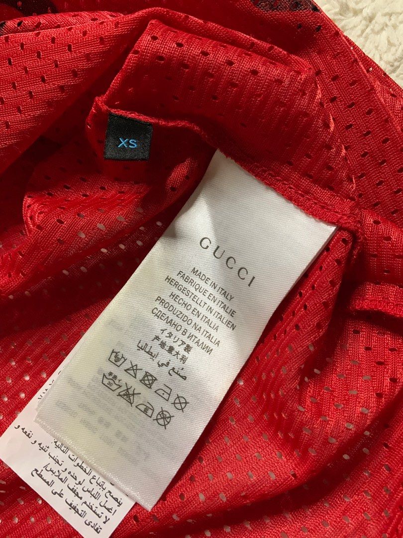 Gucci - Mesh Jersey Shirt, Luxury, Apparel on Carousell