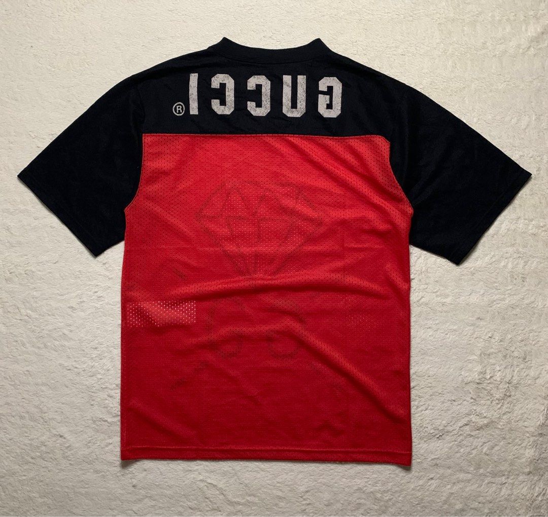 Gucci - Mesh Jersey Shirt, Luxury, Apparel on Carousell