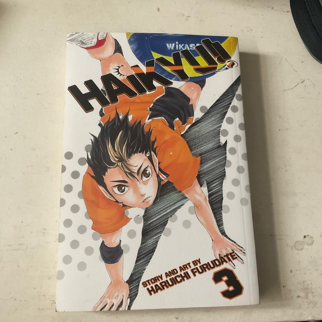 Haikyuu Manga Volume 3, Hobbies & Toys, Books & Magazines, Comics ...