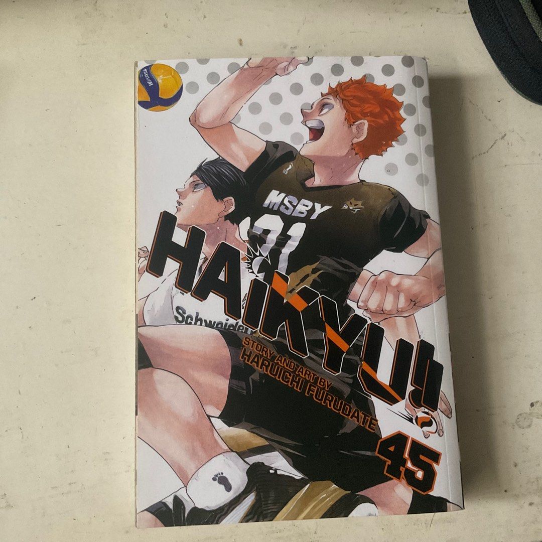 Haikyuu Manga Volume 45, Hobbies & Toys, Books & Magazines, Comics ...