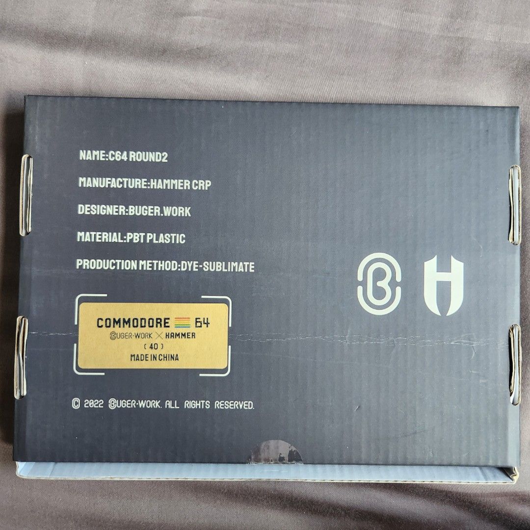 Hammerworks CRP C64 R2 PBT Keycaps 40s Kit, Computers & Tech, Parts ...