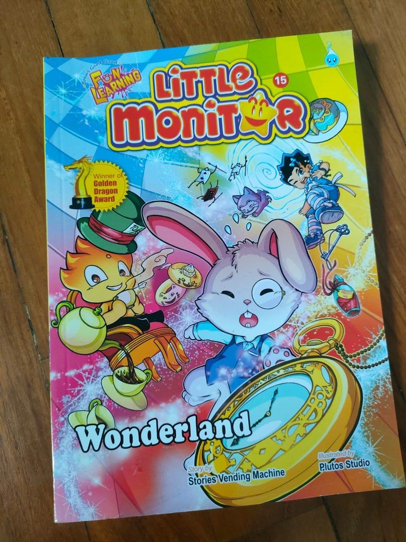 Happy dragon and little monitors books, Hobbies & Toys, Books ...