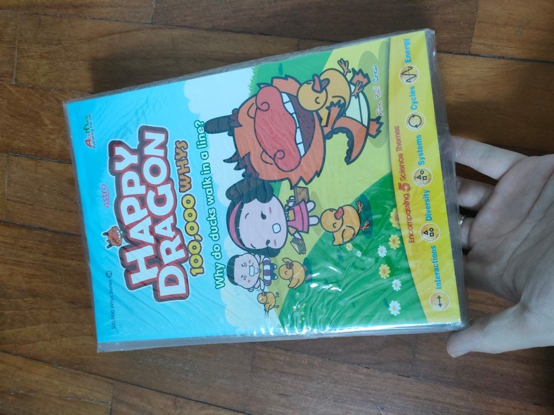 Happy dragon and little monitors books, Hobbies & Toys, Books ...