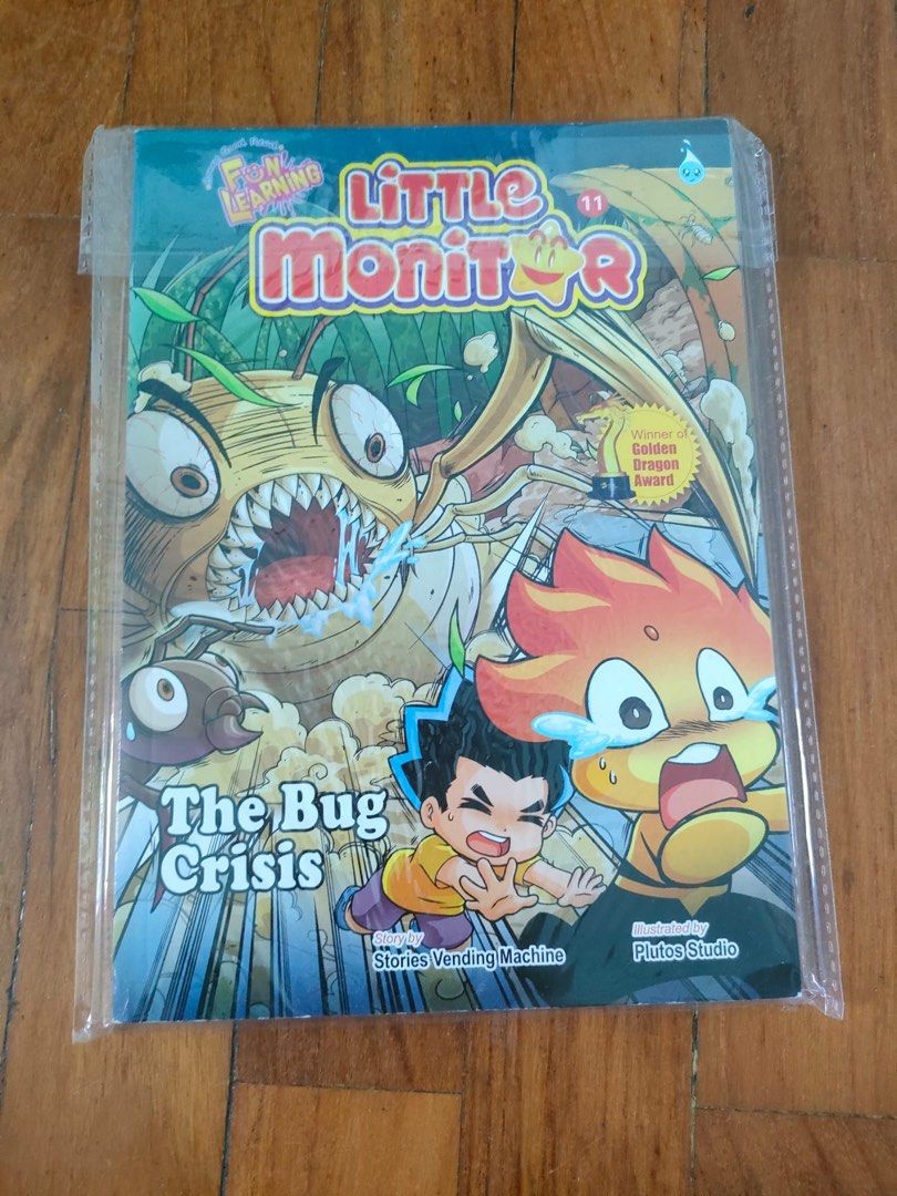 Happy dragon and little monitors books, Hobbies & Toys, Books ...