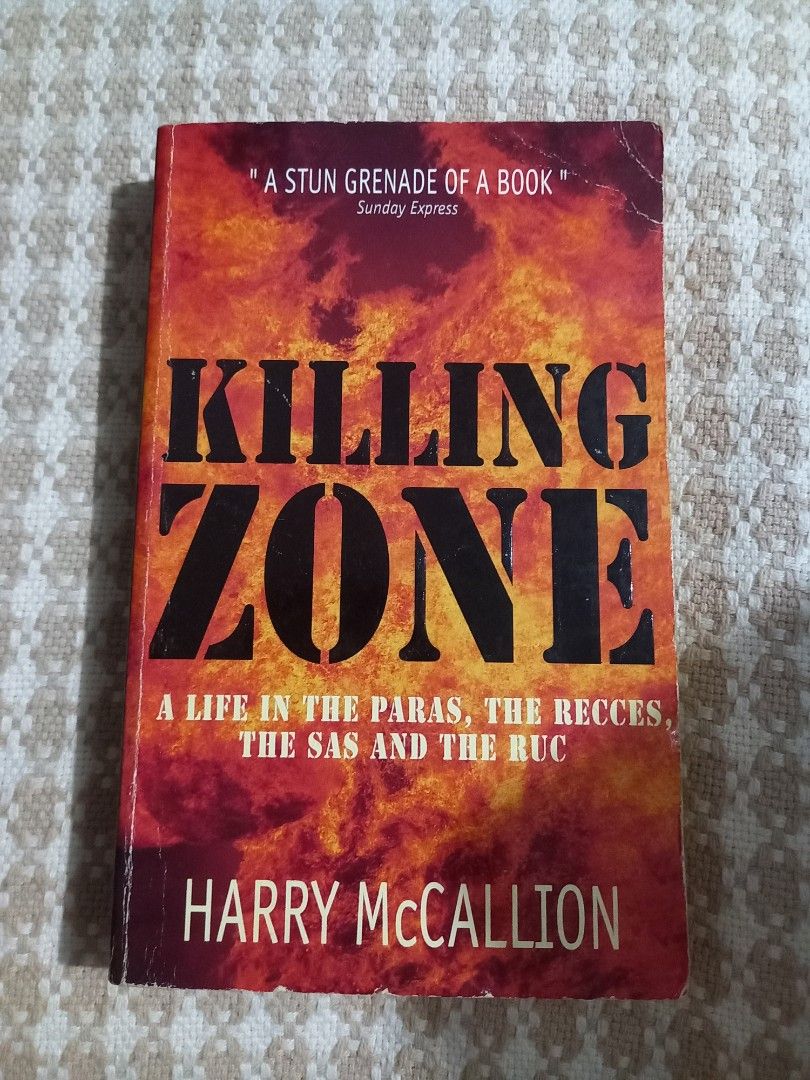Harry McCallion - Killing Zone (Pre-Loved book), Hobbies & Toys, Books ...