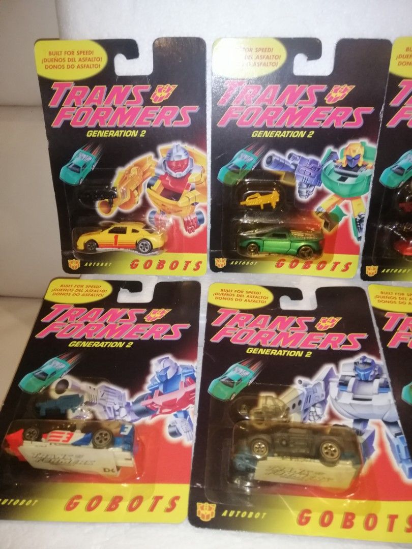 Hasbro Transformers TF G2 Full Complete set of 6 pcs (MISB) 80s 90s ...