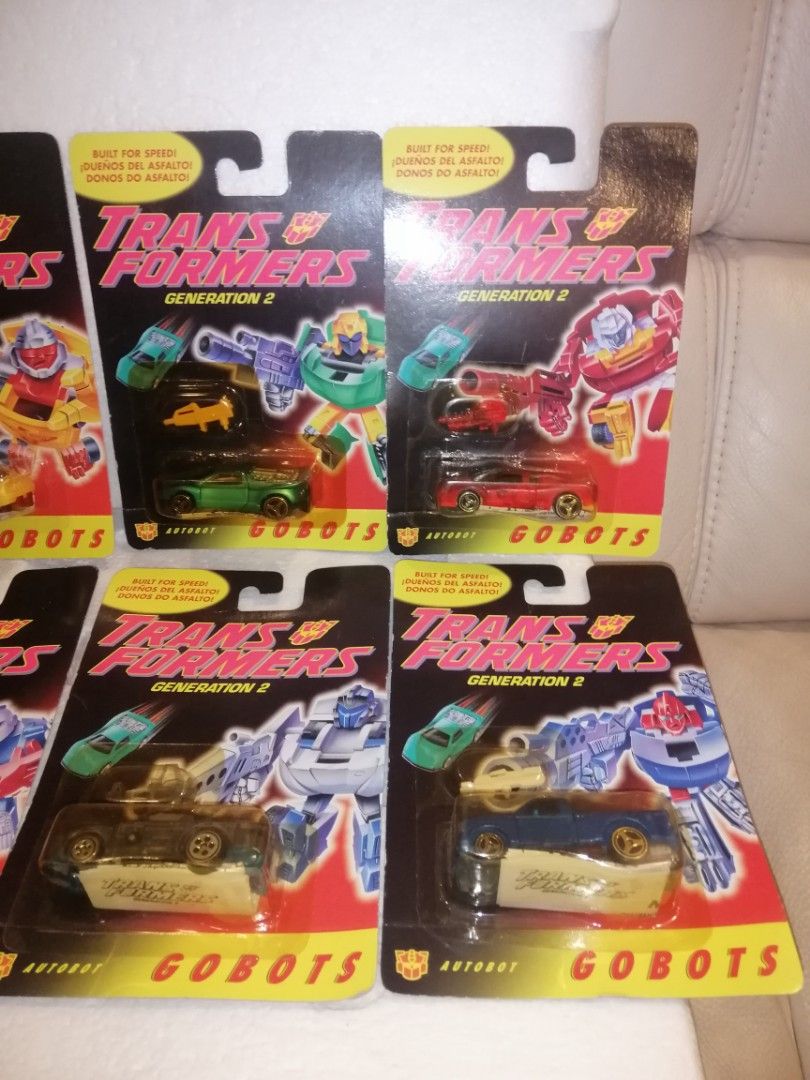 Hasbro Transformers TF G2 Full Complete set of 6 pcs (MISB) 80s 90s ...
