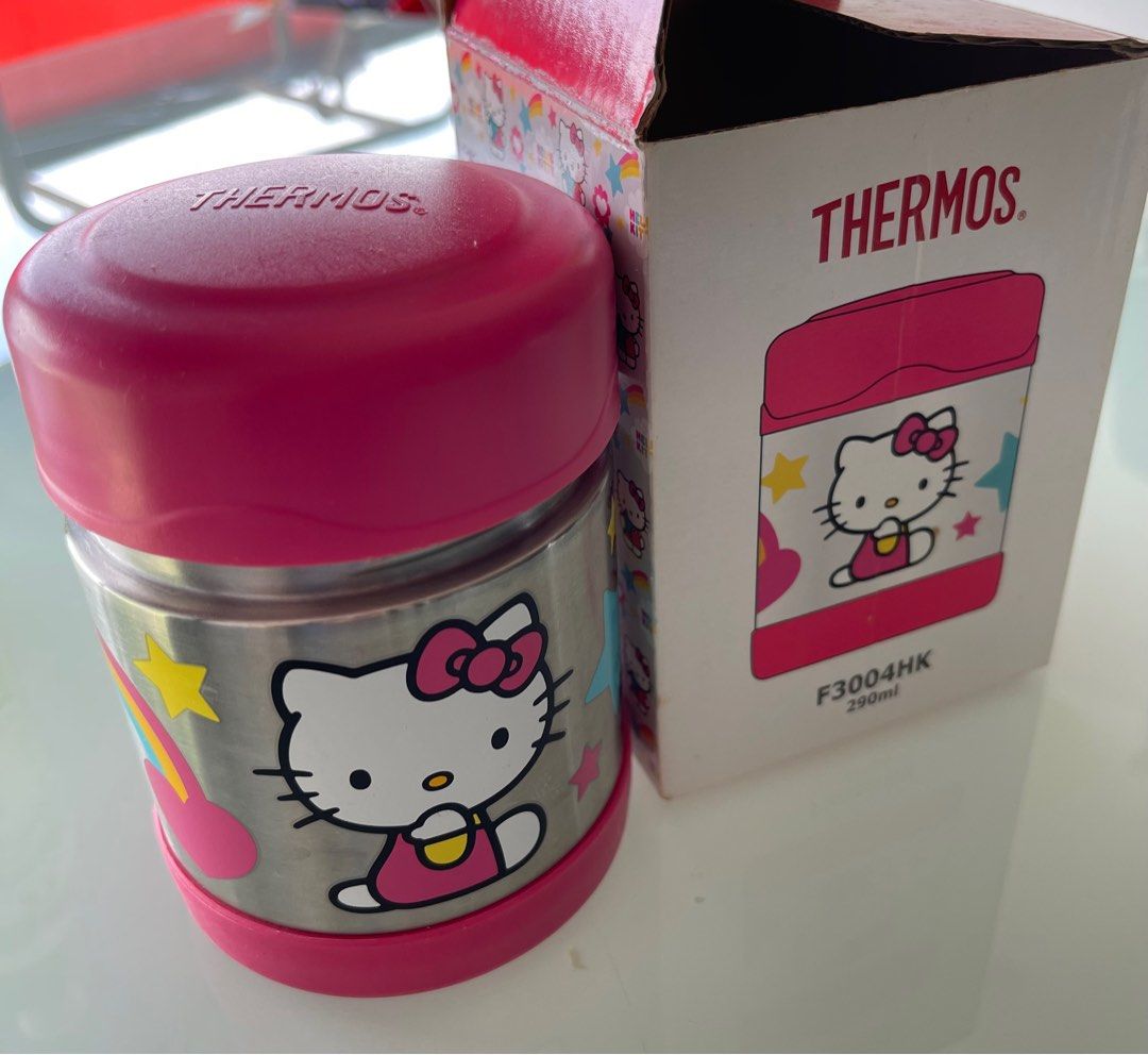 Hello Kitty Thermos 290ml, Furniture & Home Living, Kitchenware & Tableware, Food Organisation ...
