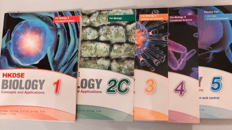 HKDSE Aristo Biology textbooks (1,2C,3,4,5,6), 興趣及遊戲, 書本 & 文具, 教科書 ...
