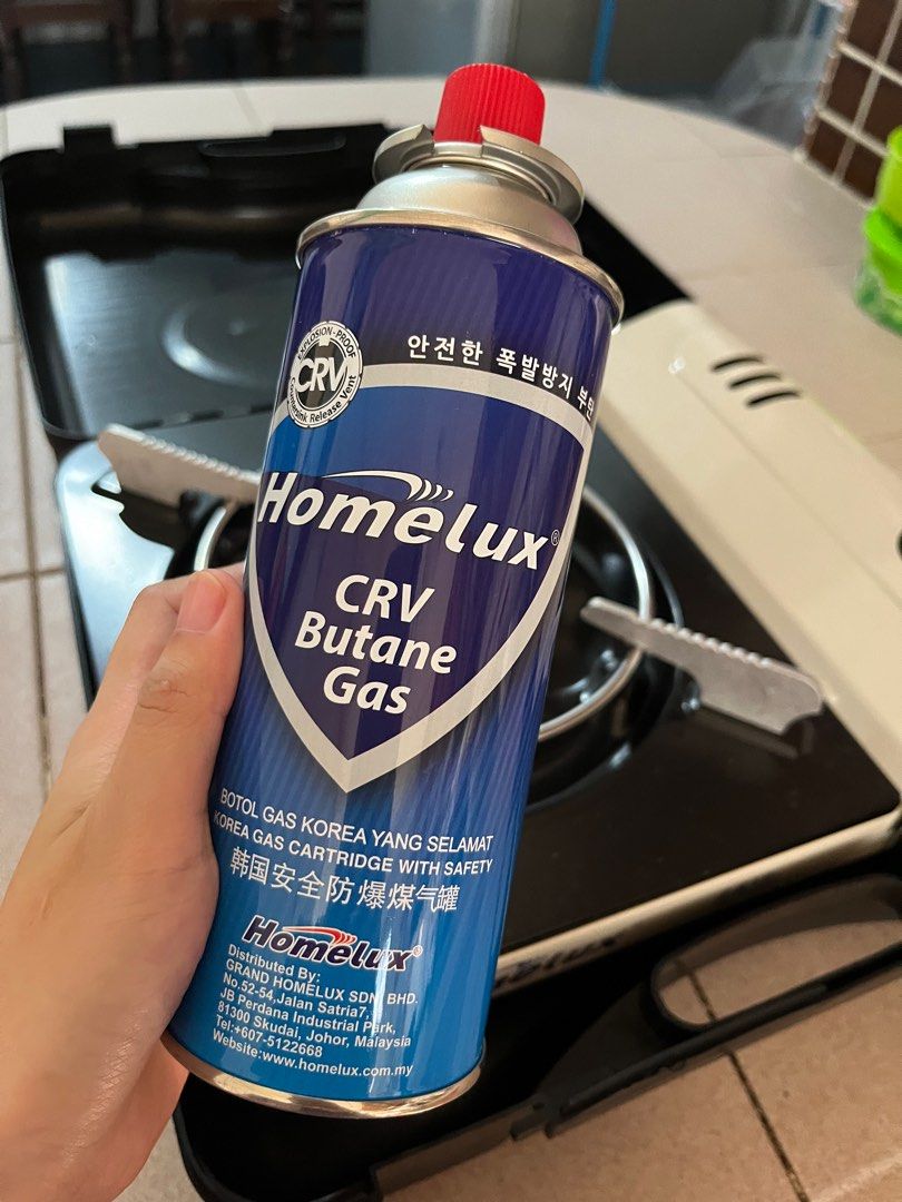 Homelux Portable Gas Stove + Free Butane Gas, TV & Home Appliances ...