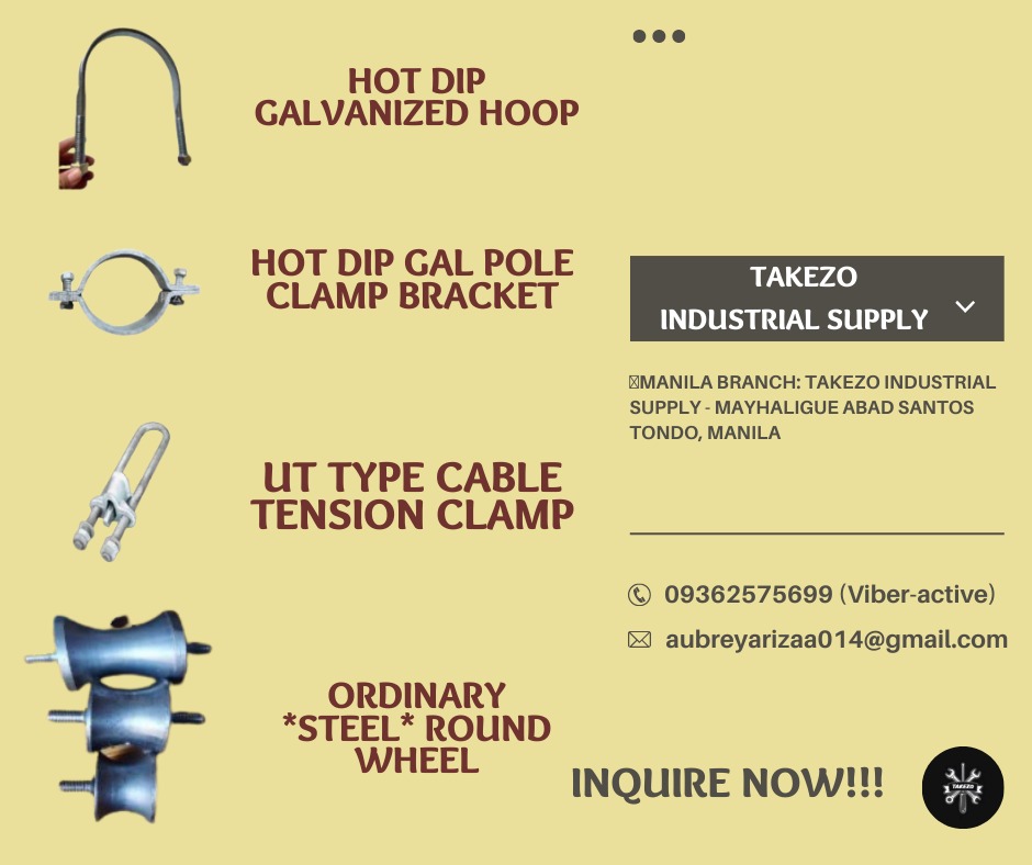 HOT DIP GALVANIZED HOOP/ HOT DIP GAL POLE CLAMP BRACKET/ UT TYPE CABLE TENSION CLAMP/ ORDINARY ...