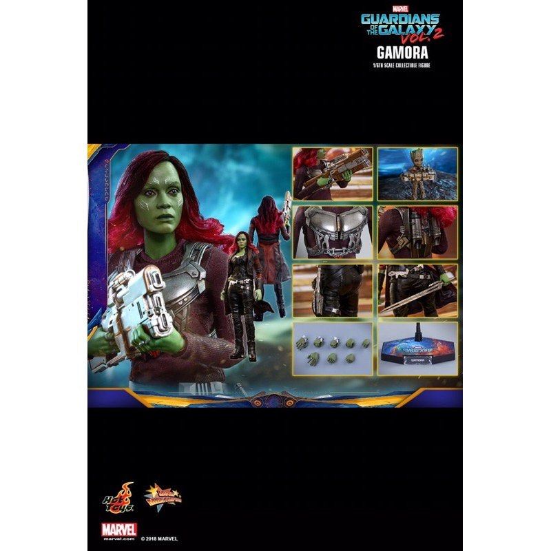 Hot Toys MMS529 1/6 Guardian Of The Galaxy GOTG Vol.2 Gamora ...