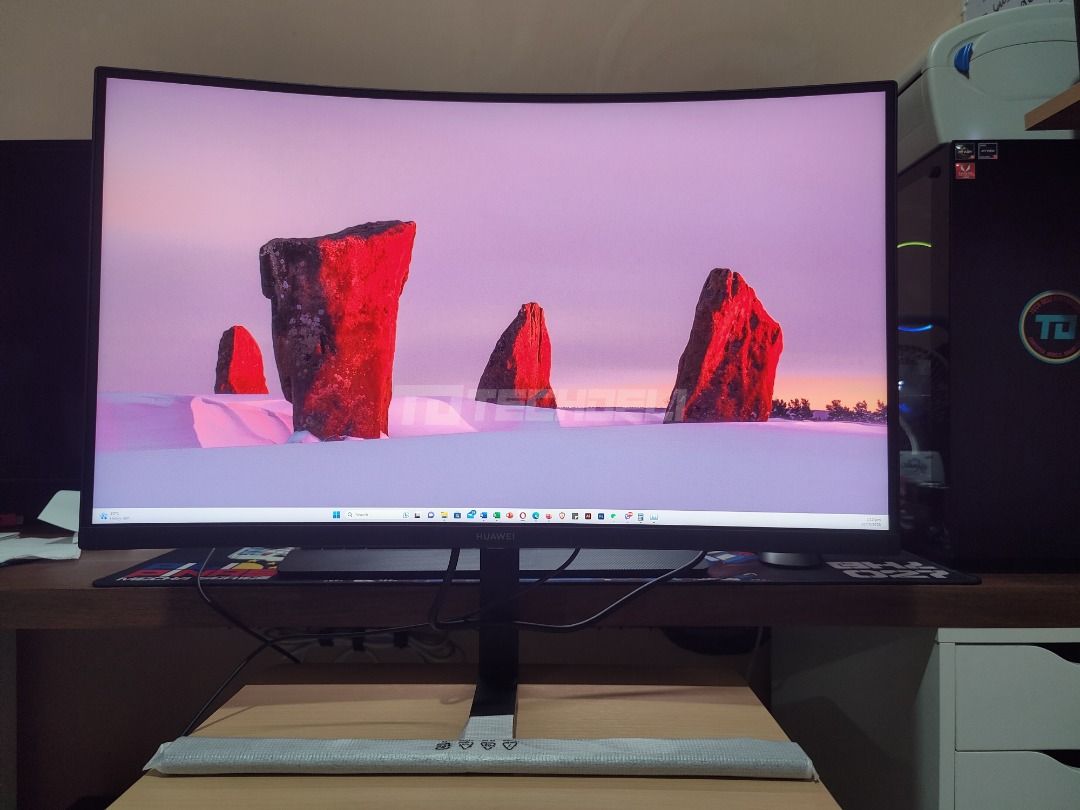 Huawei MateView GT Curved Gaming & Productivity Monitor, Computers ...