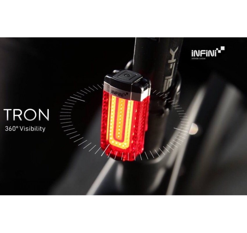 Infini I-280R Tron Rear Light, Sports Equipment, Bicycles & Parts, Parts & Accessories on Carousell